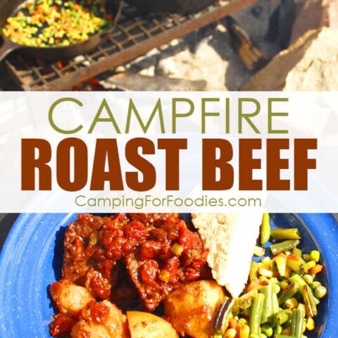 Easy Campfire Roast Beef Dutch Oven Camping Recipe Is Fork Tender!